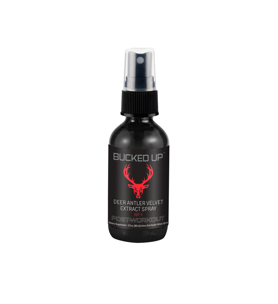 Bucked Up - Deer Antler Velvet Extract IGF1 Spray Men – CORE Sports ...
